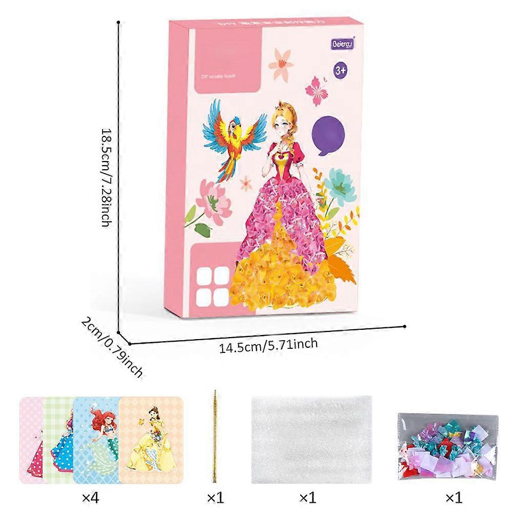 Creative DIY Poke Art Fabric Puzzle Puncture Painting Poking Drawing ...