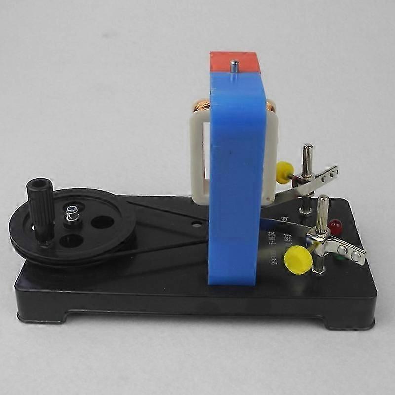 DIY Hand Electricity Generator Model AC-DC Electric Generator ...