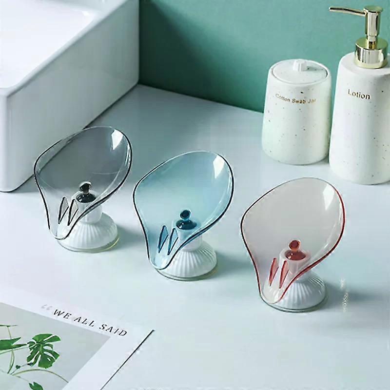 Rotating Sucker Soap Box No Punching Creative U-shaped Drainage Soap Dish Multi Function Toilet ...