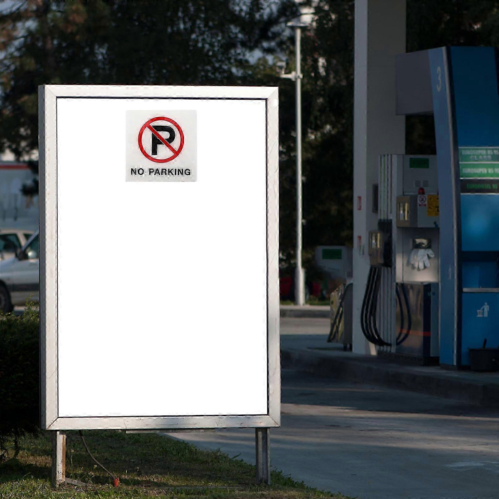 Acrylic No Parking Sign No Parking Symbol Sign Weather-resistant No ...