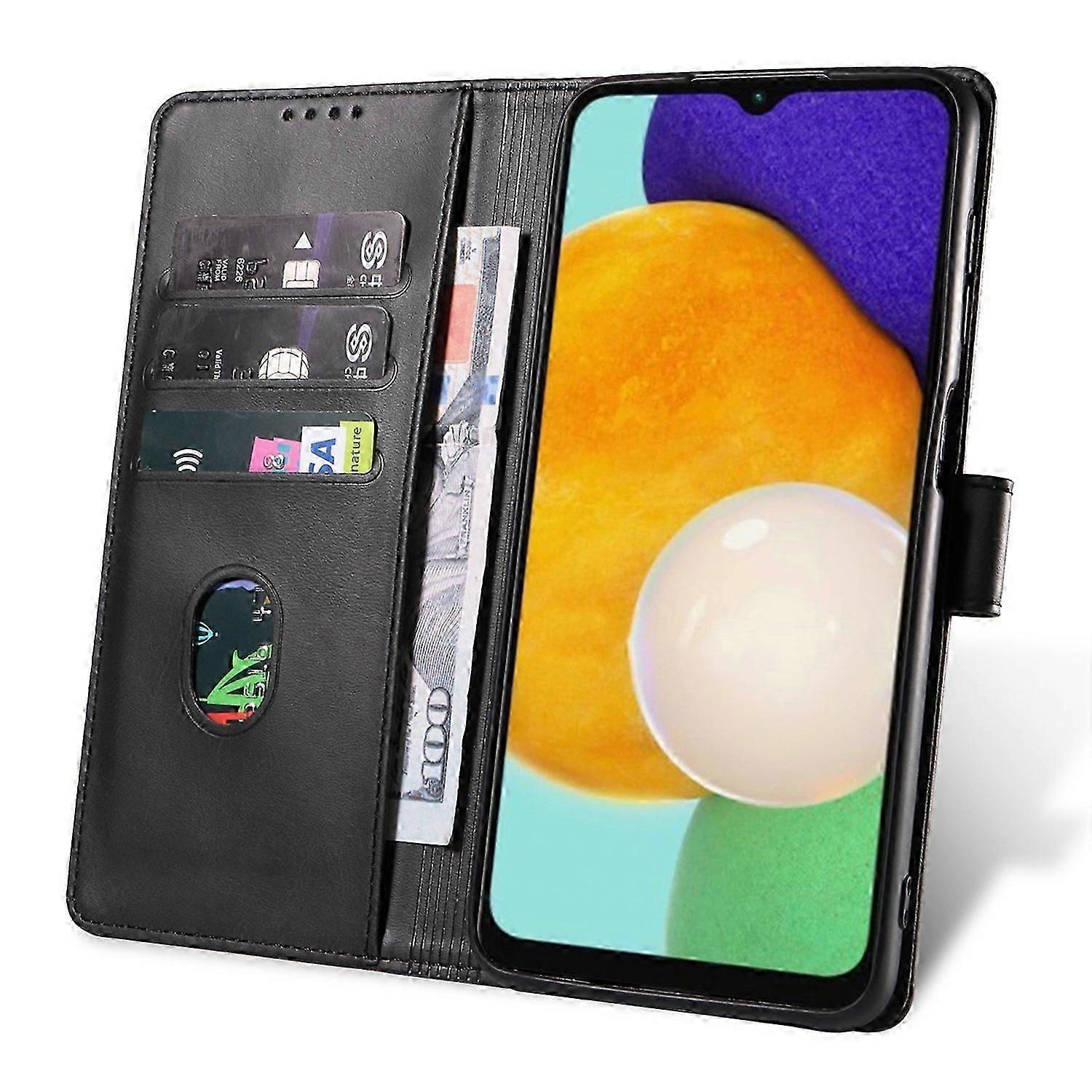 For Samsung Galaxy A56 5G Case Leather Stand Phone Shell with Magnetic ...
