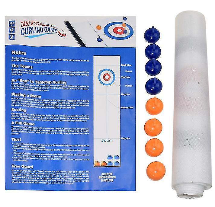 Curling Ball Tabletop Game Indoor Parent-child Mini Interactive ...