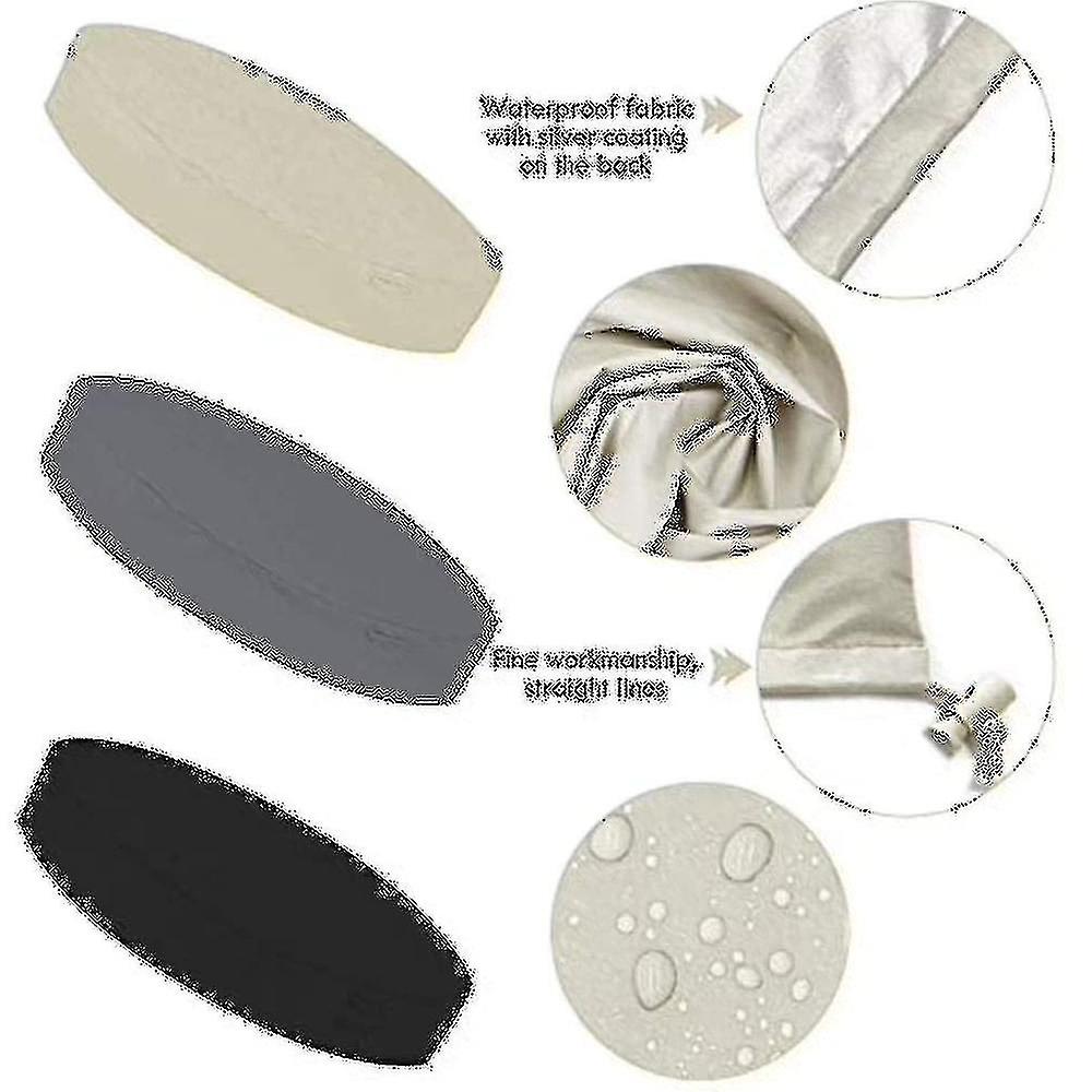 Round Hot Tub Cover Waterproof Weather Resistant Spa Hot Tub Protector ...