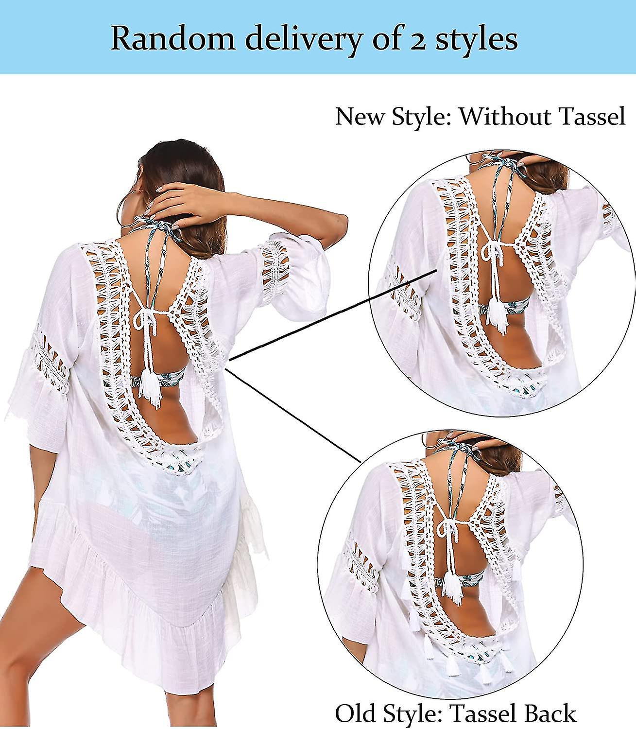 Badpak Cover Up Vrouwen Badpak Jurk Plus Size Sexy Bikini Beach Tuniek ...