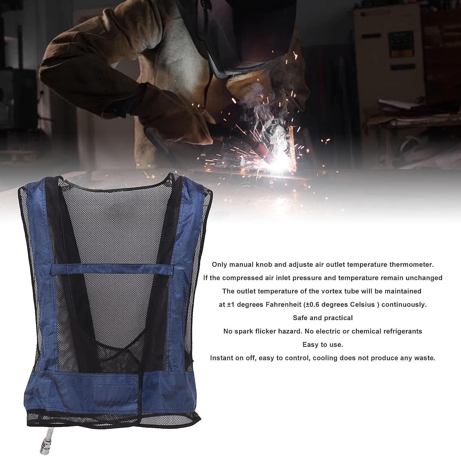 Fast Cooling Vest Vortex Tube Air Compressed Air Conditioner Waistcoat ...