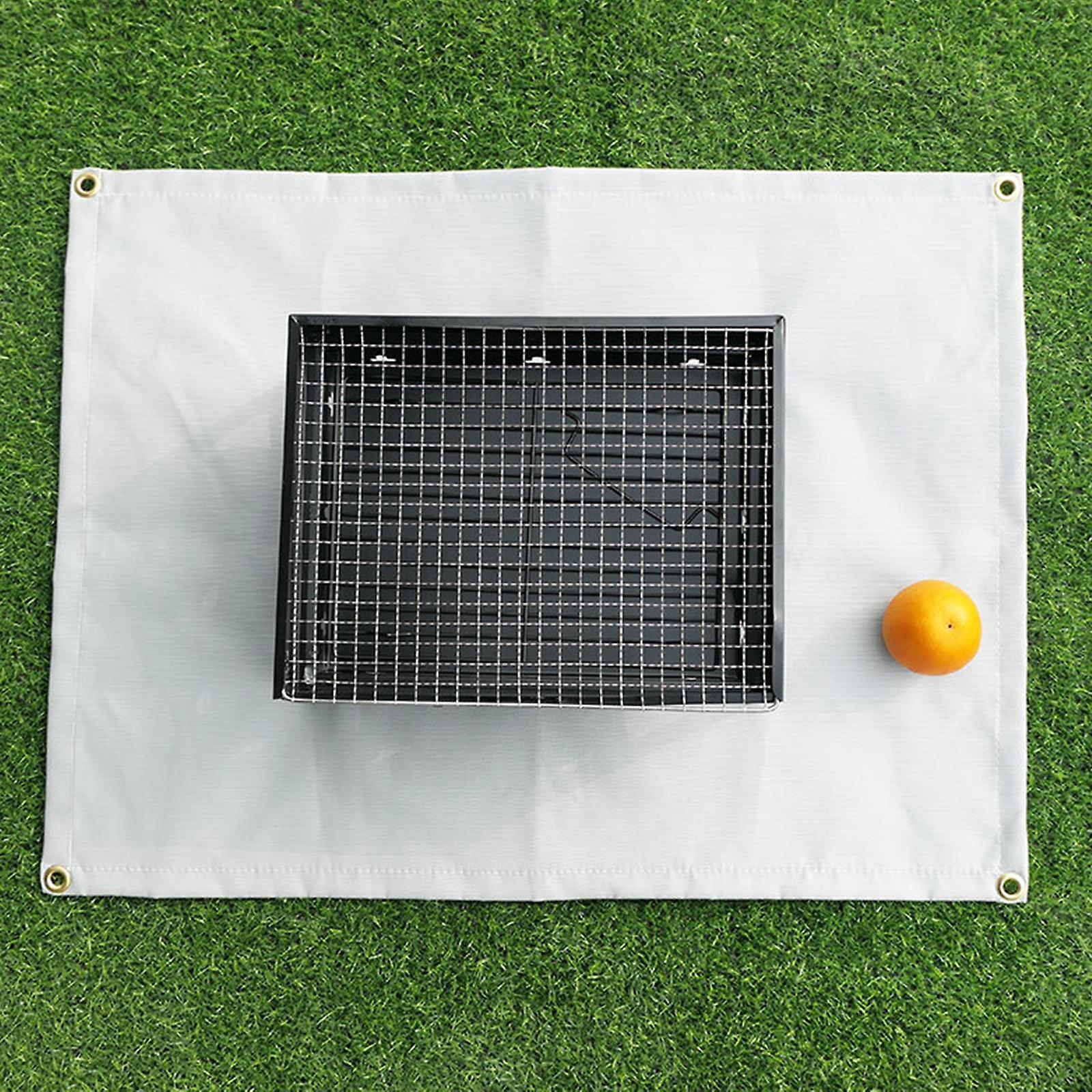 Fireproof Mat Fire Pit Pad Deck Protect Your Lawn from Fire Burn ...