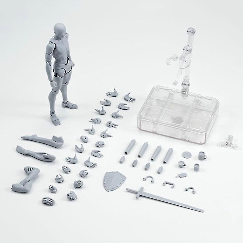 Artists Sketch Movable Limb Action Figure Model Flexible Body Human ...