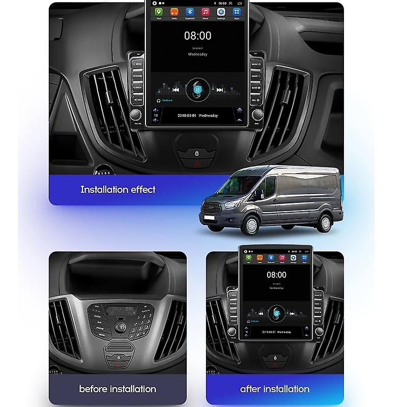 For Ford Transit Van L3H2 2014 - 2018 Android Car Radio Multimedia ...