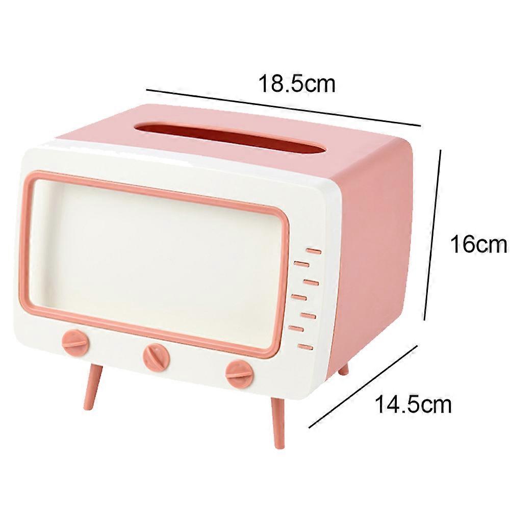 TV tissue box, multifunctional tissue storage box | Fruugo UK