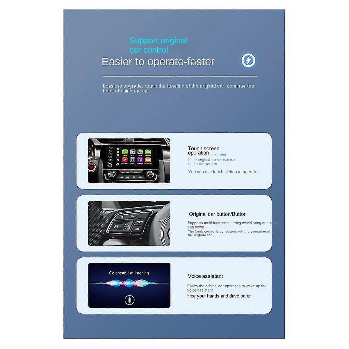 Wireless CarPlay Adapter 2024 Slimmest, Newest Fastest and Smallest ...