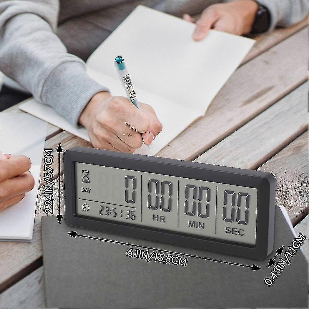 Big Digital Countdown Days Timer Clock - 999 Days Count Down Clock Timer For Graduation Lab ...