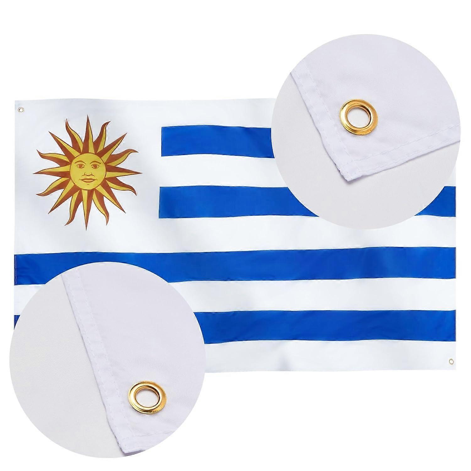 Uruguay Flag,Eyelet In Every Corner, Uruguayan Flag, Repblica Oriental ...