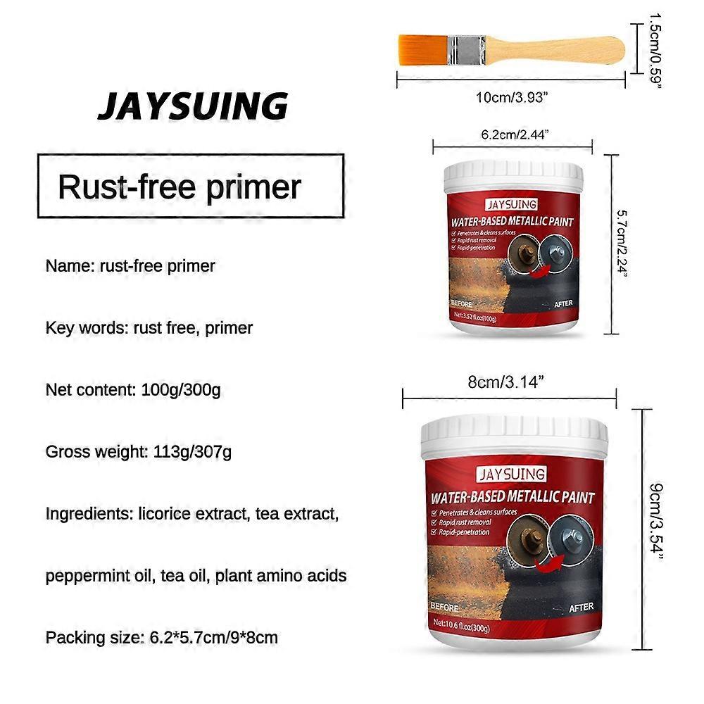 JAYSUING Rust-free Primer Metallic Paint Anti-rust Radiator Primer ...