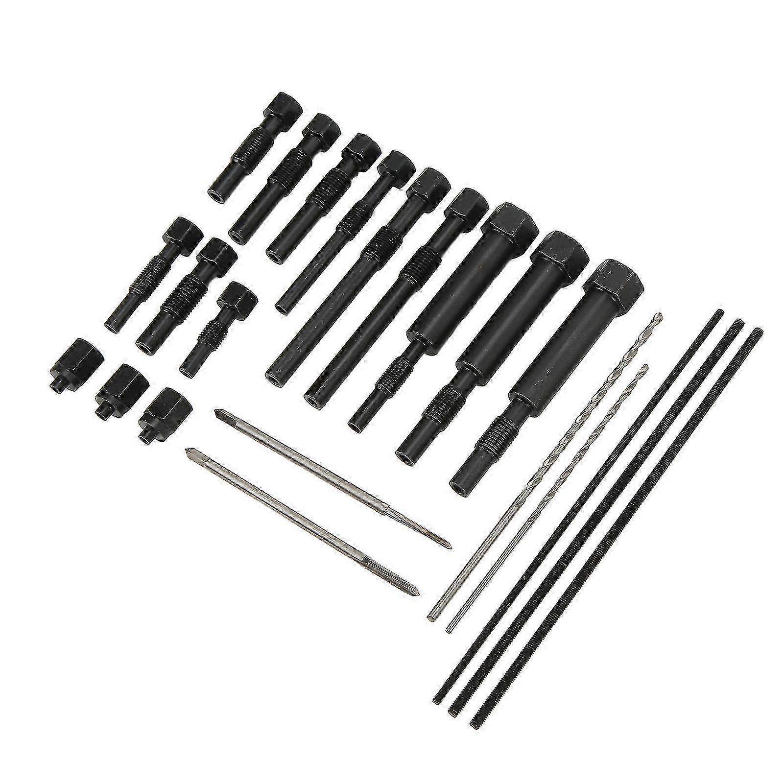 Glow Plug Removal Tool Kit 22PCS Set Portable Metal with Storage Box ...