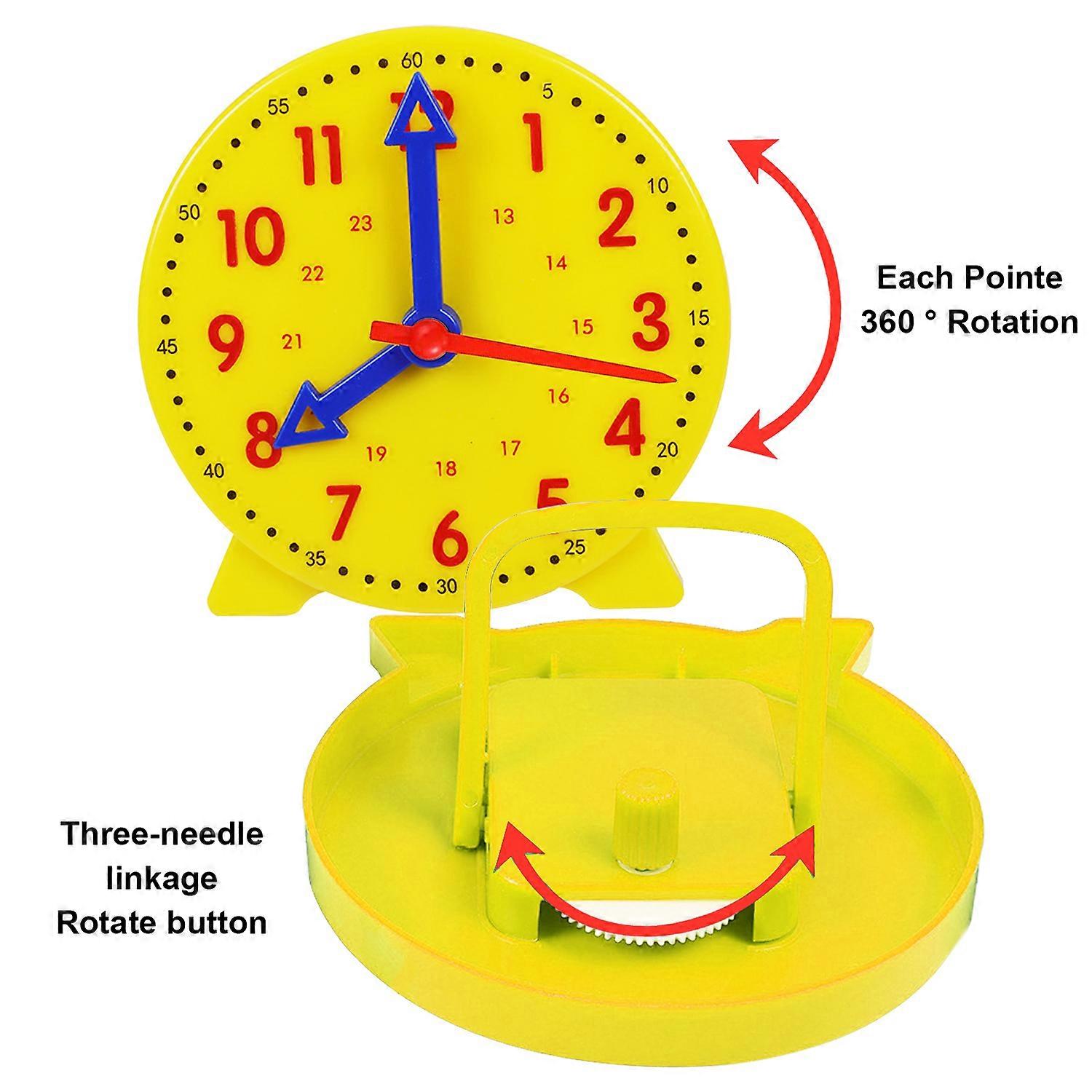 TCGG-Learning Clock for Kids, Demonstration Teaching Clock Telling the ...