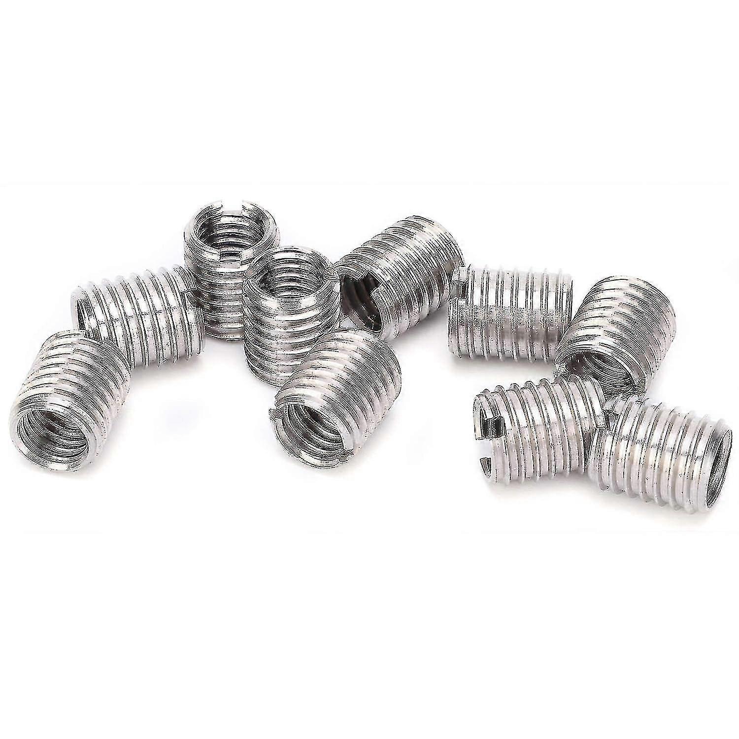 10pcs Insert Nut,female Threaded Insert M8*1.25 Male M10*1.5 Long 12mm ...
