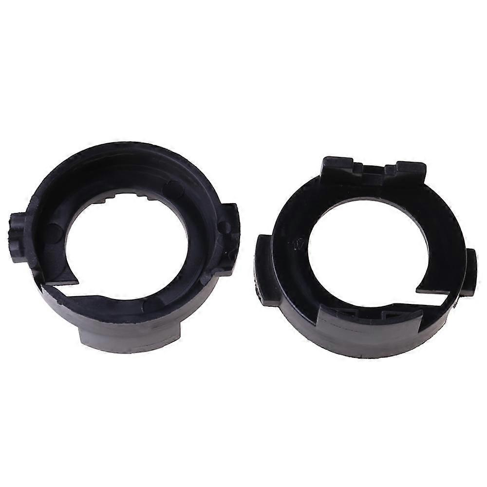 2x H7 LED Headlight Adapter Holder Retainer Socket LED Bulb Base For ...