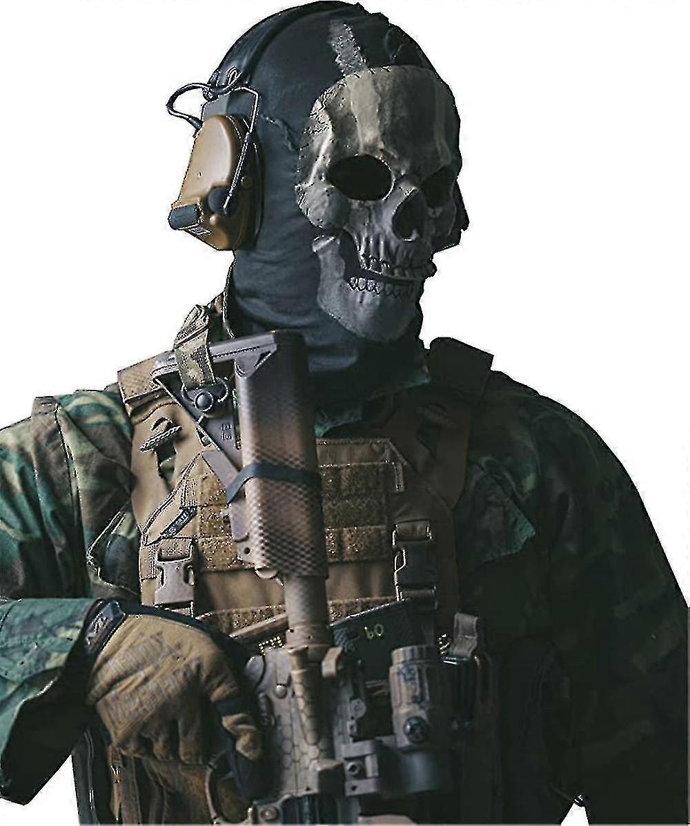 Ghost Mask Headgear - Skull and Bones Design | Fruugo UK