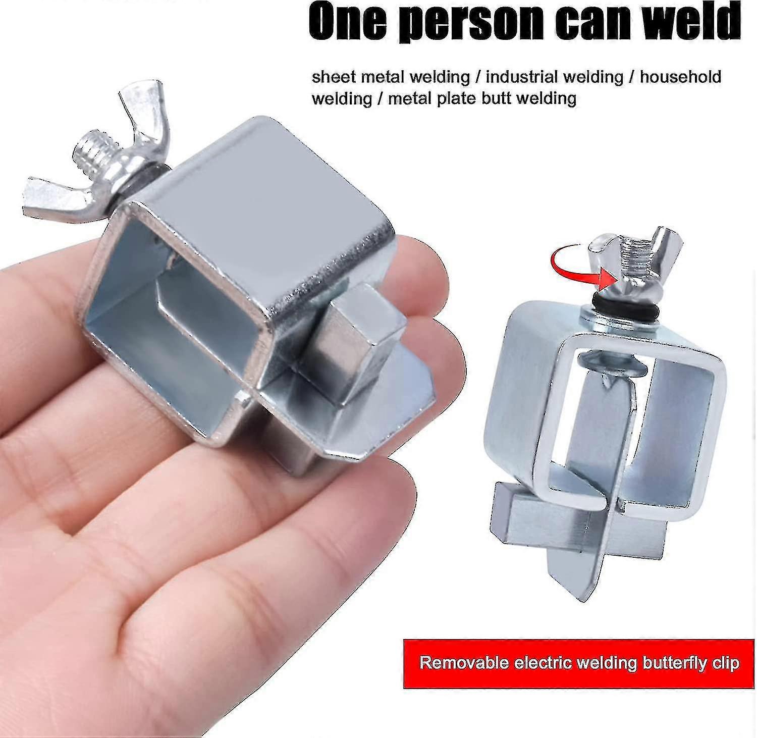 8 Pcs Sheet Metal Welding Clamps Welding Positioner Clamps Butt Welding ...