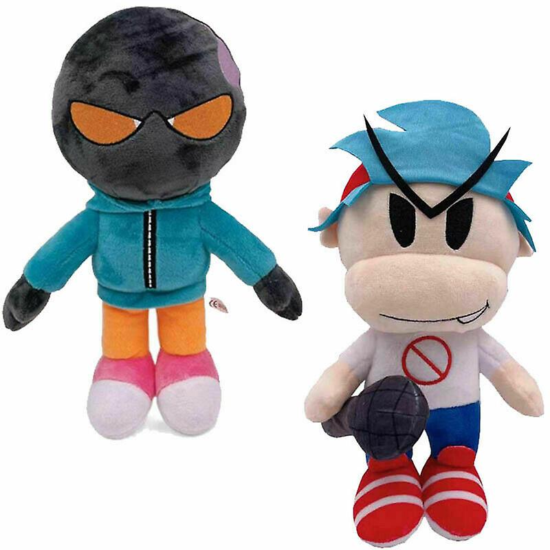 Skid And Pump Friday Night Funkin Plush Soft Stuffed Dolls For Kids ...