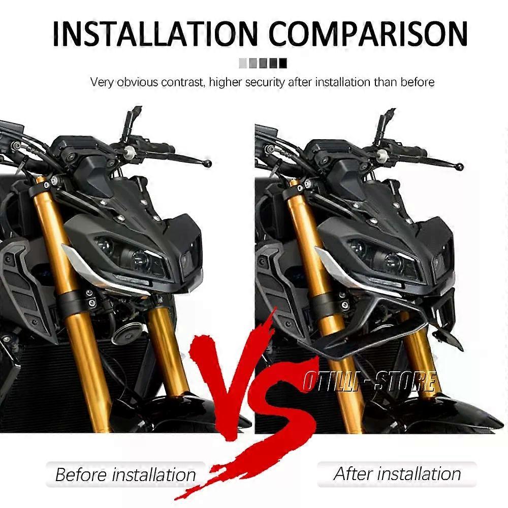 MT09 SP Downforce Naked Frontal Spoilers For Yamaha MT-09 2017-2020 ...