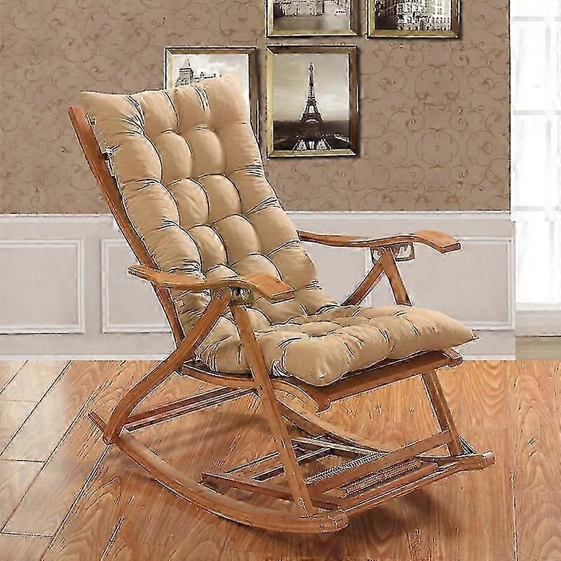 Study Living Room Rocking Chair Rattan Chair Recliner Cushion Only Sold ...