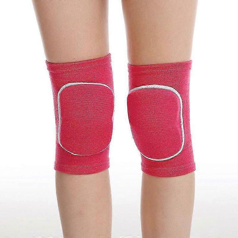 1 Pair Non-slip Soft Knee Pads Knee Sleeve For Dance For Children ...