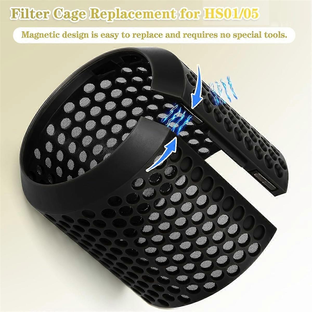 Magnetic Outer Filter Cage Cover for Dyson Airwrap HS01/HS05 Durable ...
