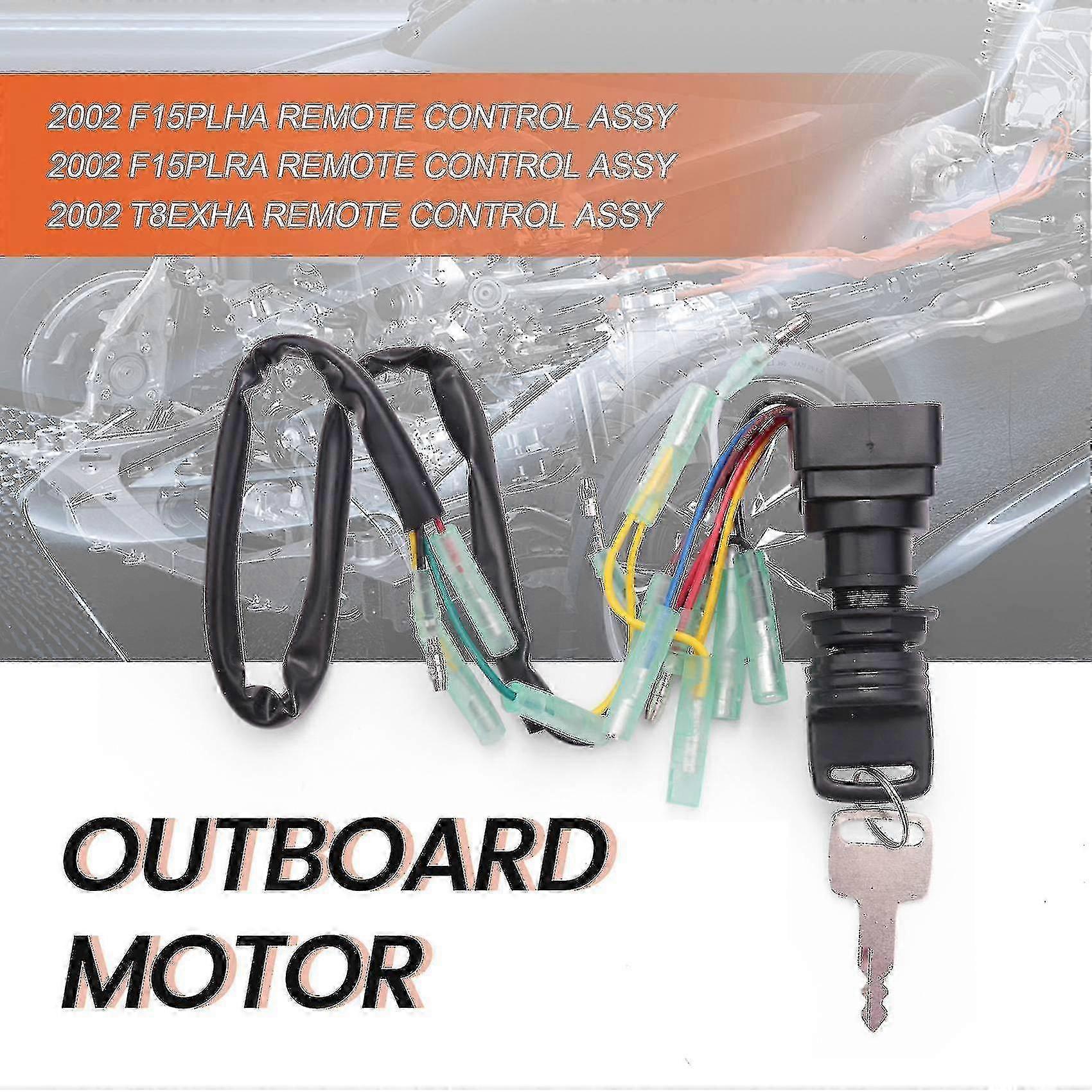 Marine Ignition Switch Key Assy for Yamaha Outboard 703-82510-43-00 G ...