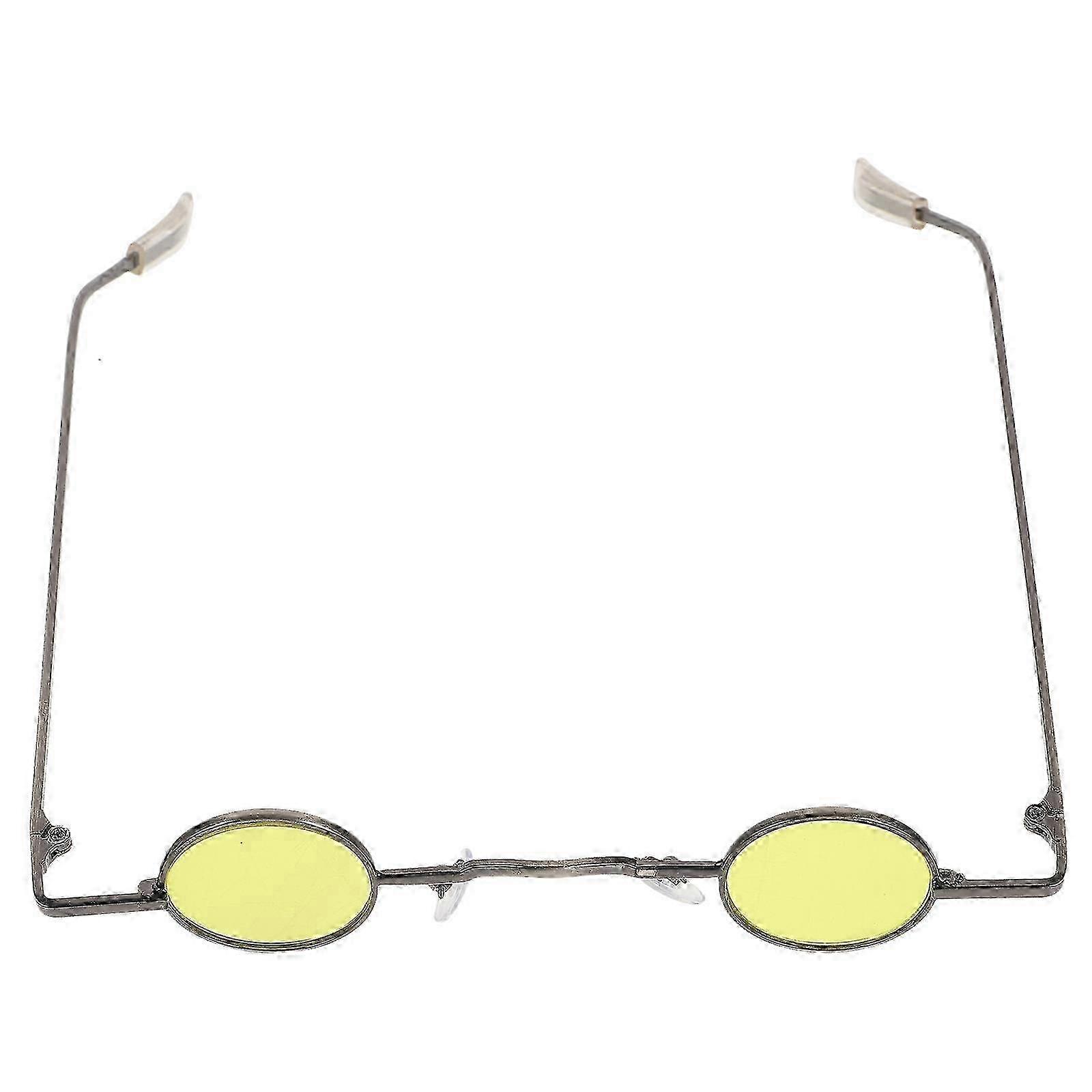 Small Round Frame Sunglasses Creative Eyeglasses Decorative Party ...