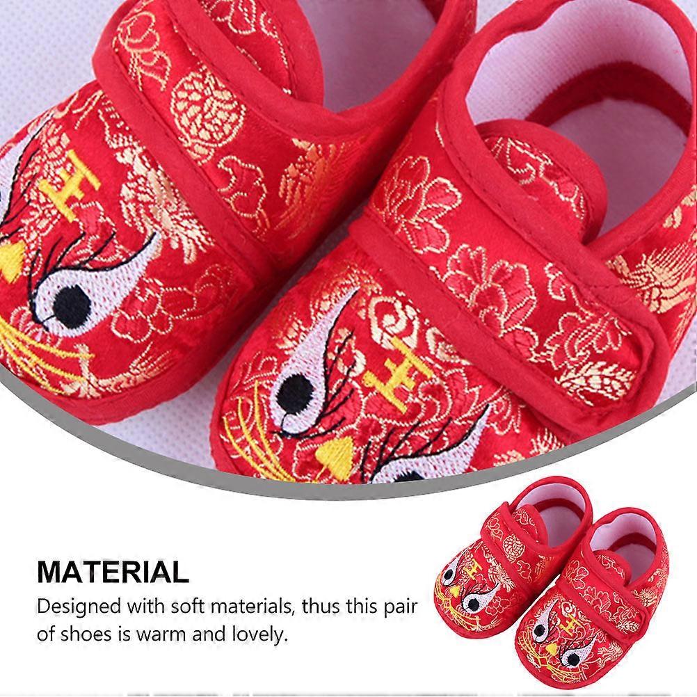 Breathable Baby Shoes Embroidered Shoes for Baby Wearing 1Pair | Fruugo AU