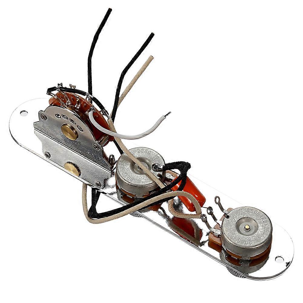 Loaded Control Plate Pre-Wired 3-Way Blade Switch with Wiring Harness ...