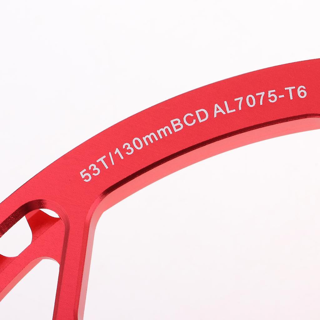 45t 47t 53t 56t 58t Chainring 130 Bcd Single Speed Chain Ring Red 45t ...