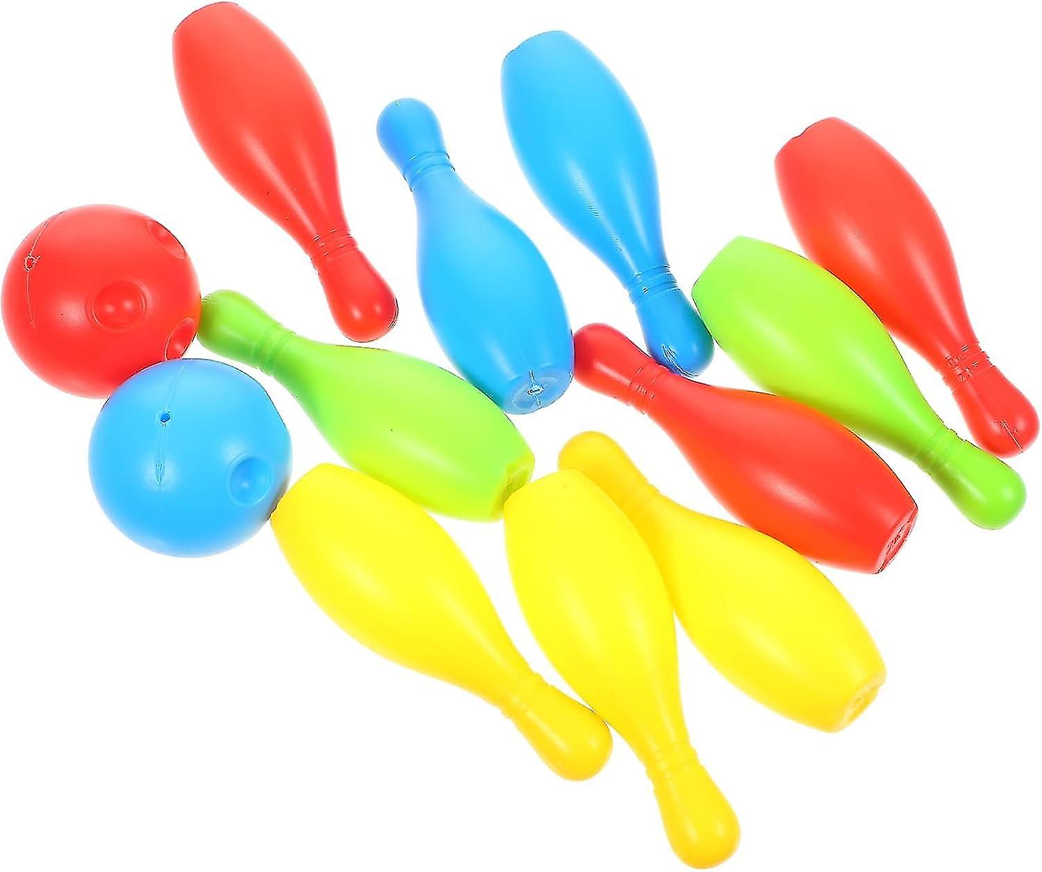 Bowling Set For Kids,mini Toy Bowling Set Garden Skittles Game Indoor ...