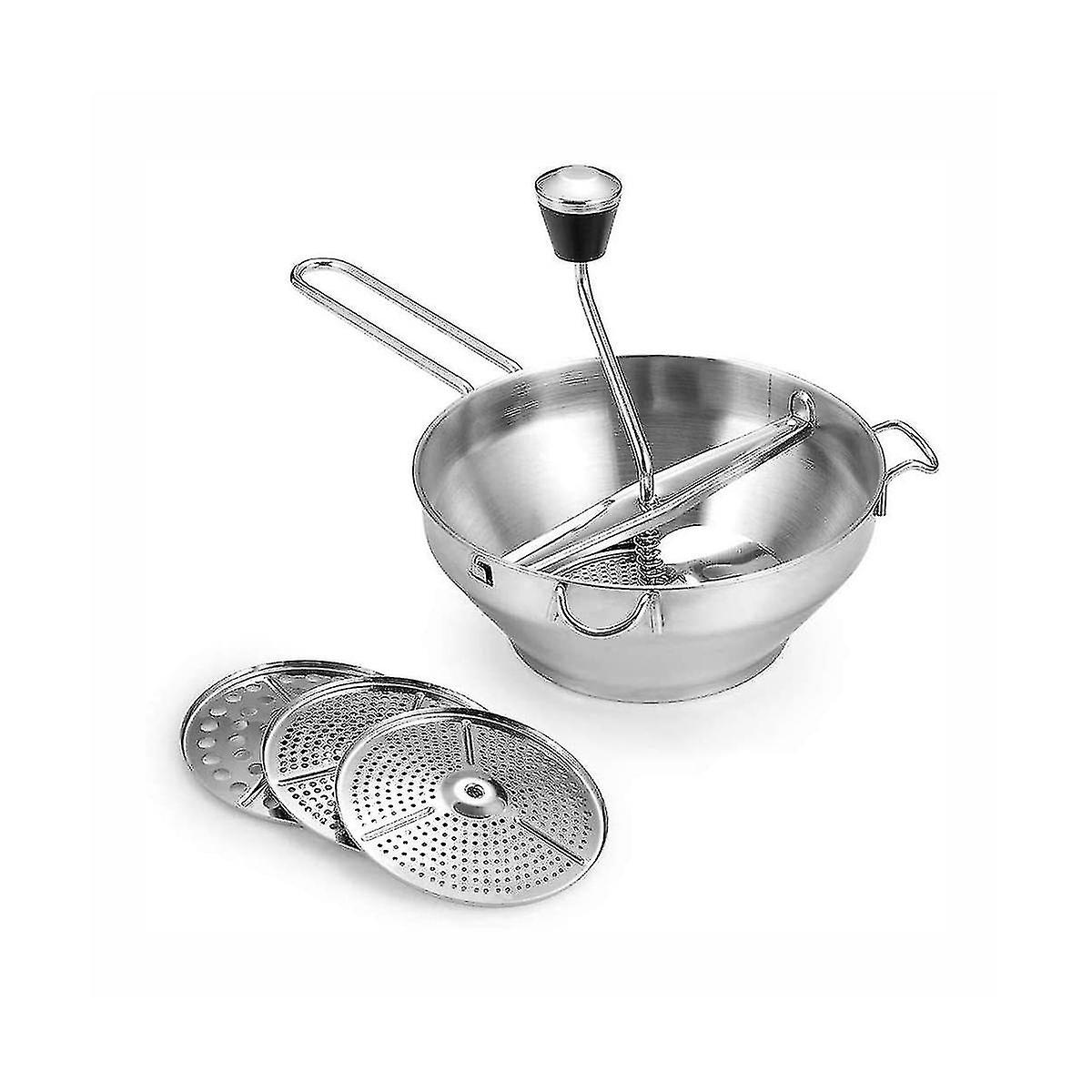 Potato Masher Stainless Steel Vegetable Fruits Puree Pressing Tool ...