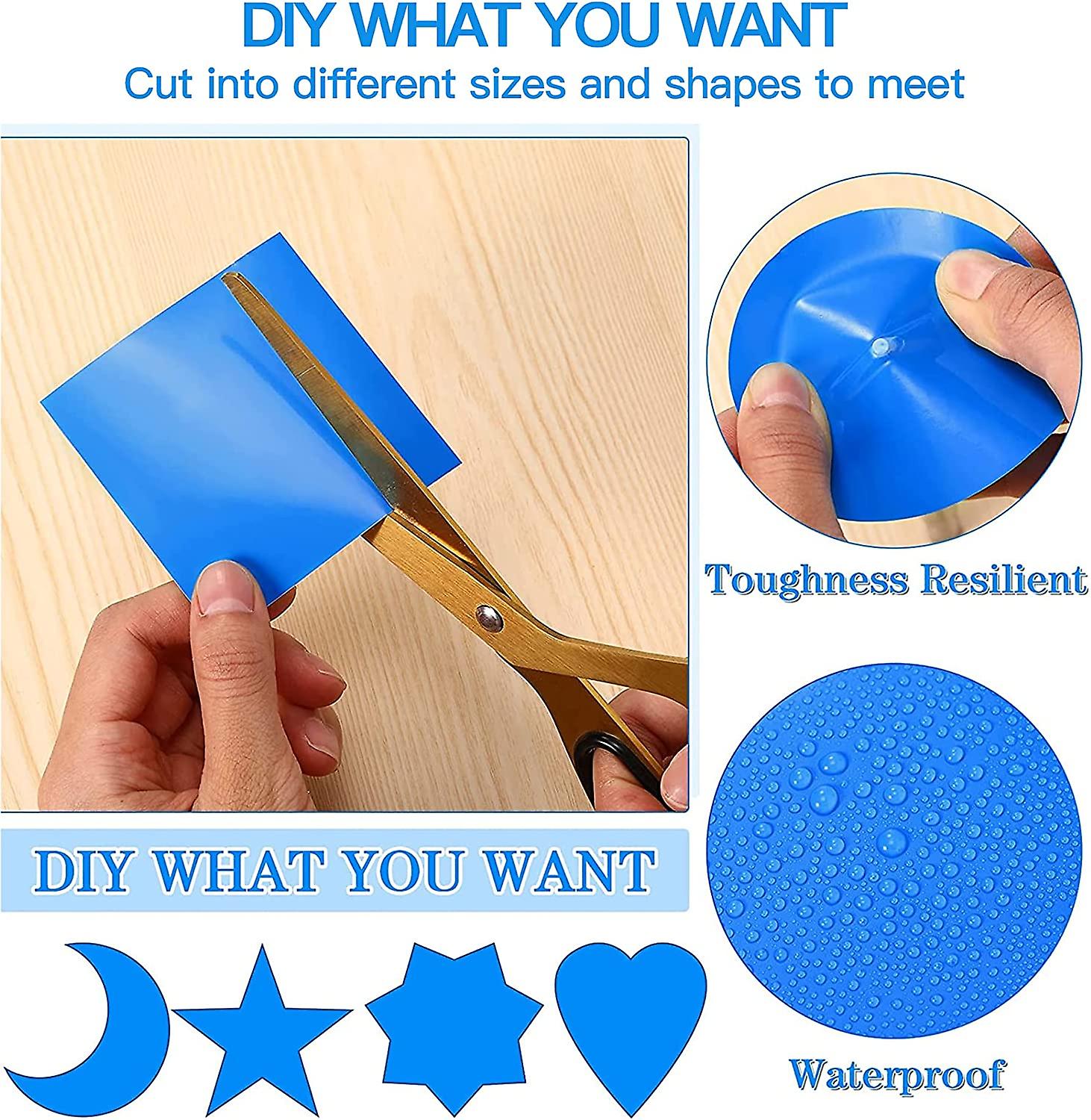 Self Adhesive PVC Pool Repair Patches,Vinyl Pool Liner Patch Hot Tub ...