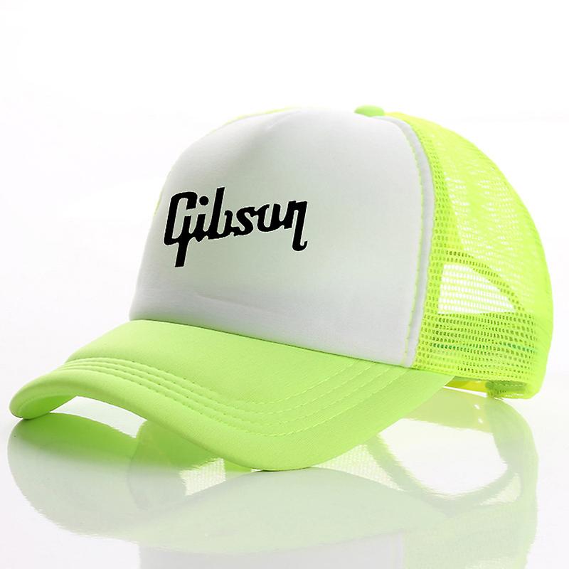 Guitar Gibson Trucker Cap Men Funny Gibson Hat Baseball Cap Summer ...
