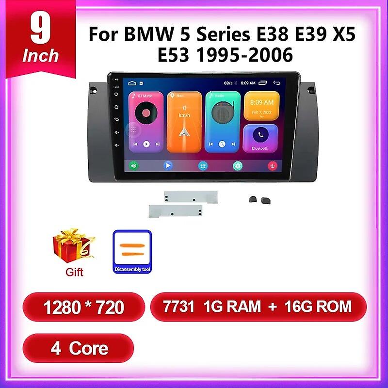 2din Android 12 Car Radio For Bmw 5 Series E38 E39 X5 E53 1995-2006 Multimedia Video Player 4g ...