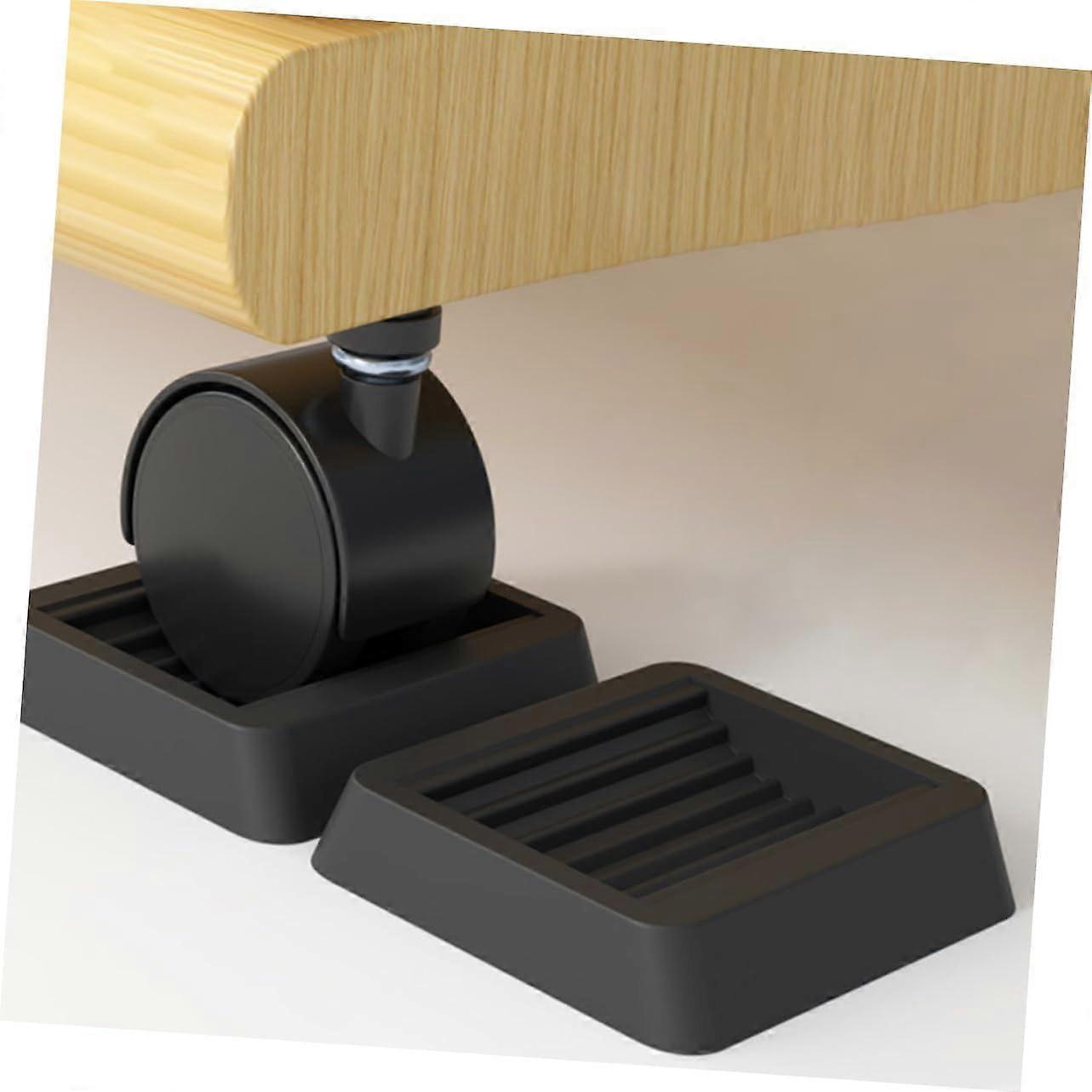 Castor Cup 4Pcs Caster Brake Chair Leg Covers Chair Pads Chair Casters ...