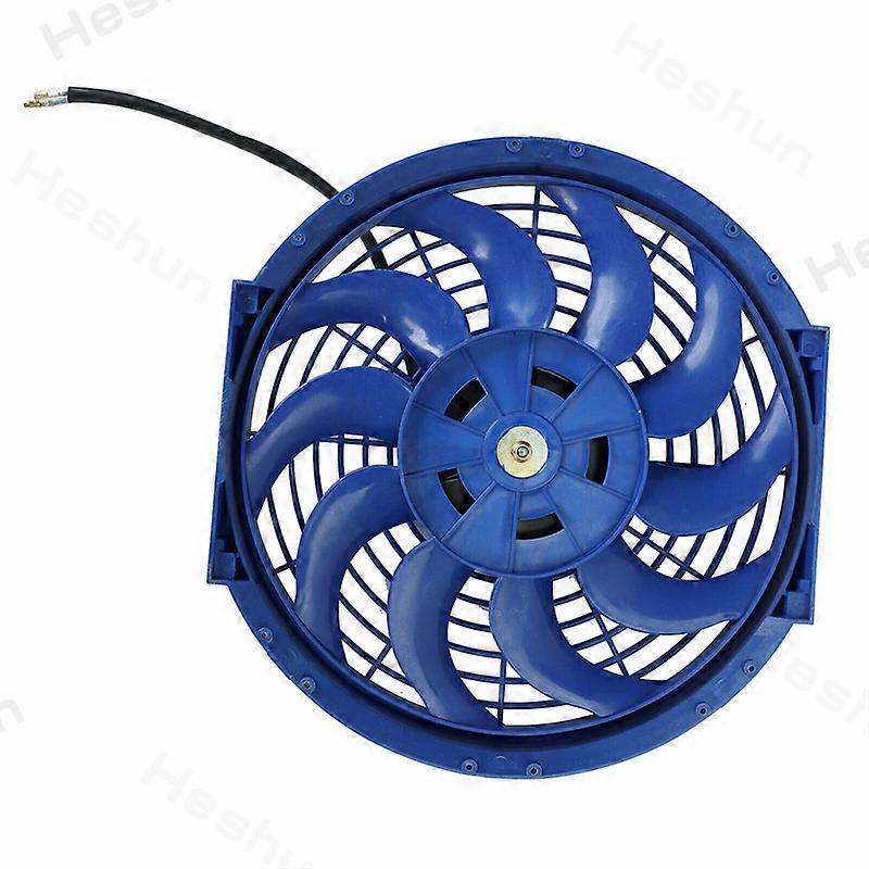 LBQ 12" Inch Universal Slim Condenser Fan Push Pull Electric Radiator ...