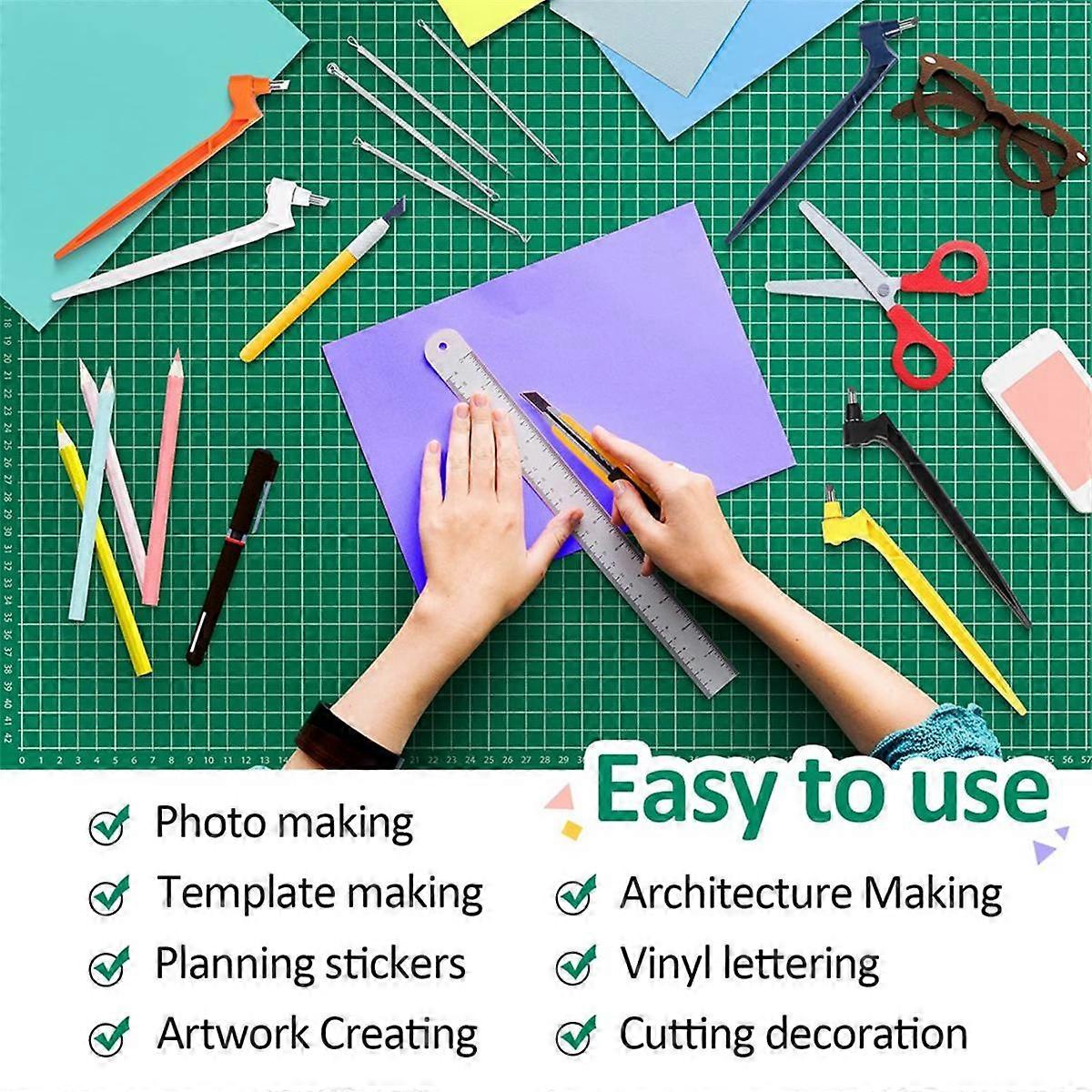 Craft Cutting Tools 5 Craft Knife 15 360-Degree Rotating Blade Craft ...