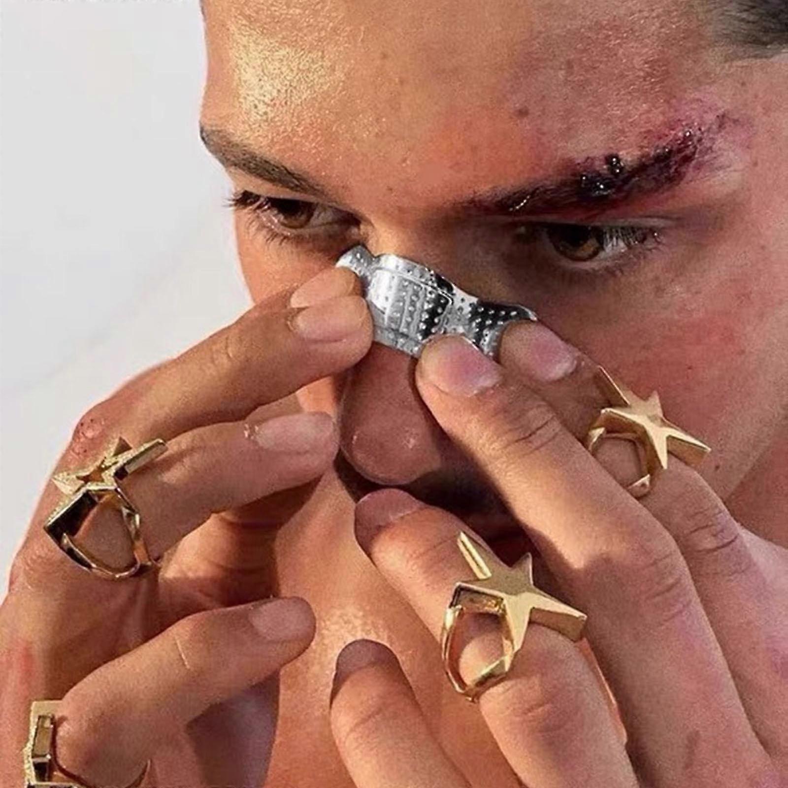 Fashion Nose Plasters Band-aid Shaped Party Nightclub Face Decoration ...