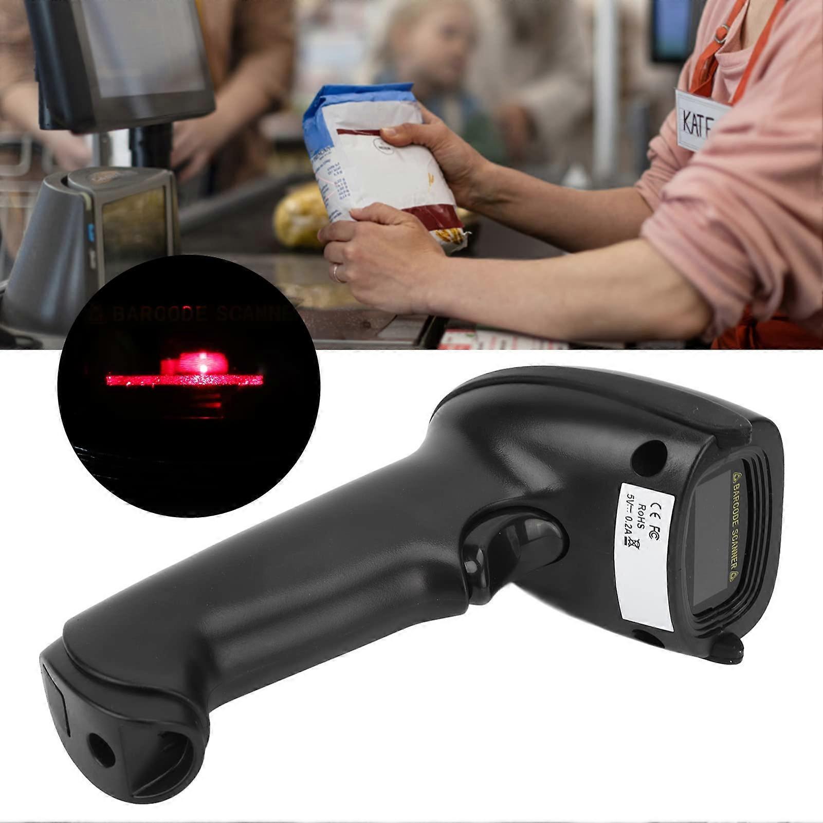 Wireless USB Charging Handheld Barcode Scanner with Adjustable Angle ...