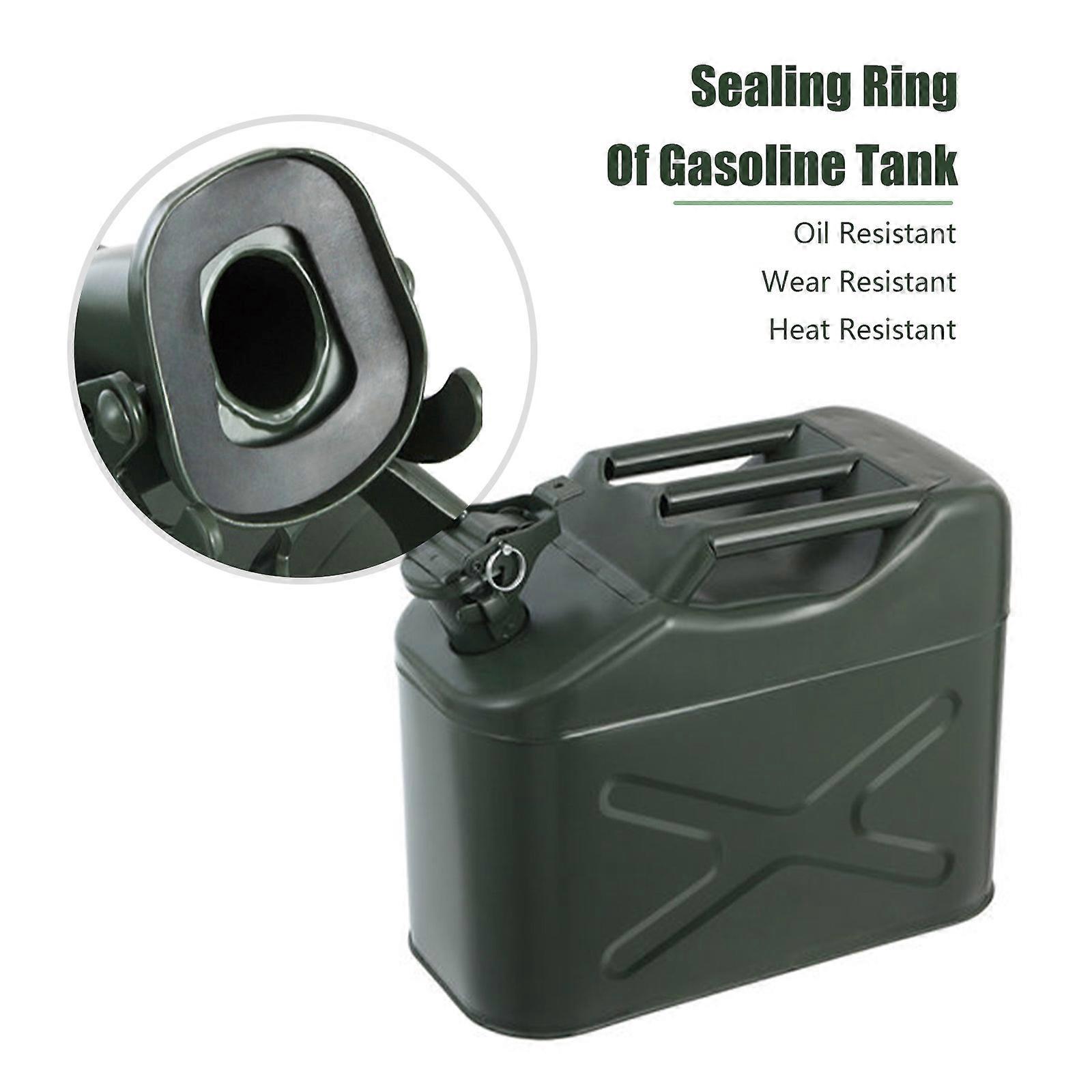 5pcs Jerry Can Gaskets Black Universal Oil Tank Sealing Ring For Sealey ...