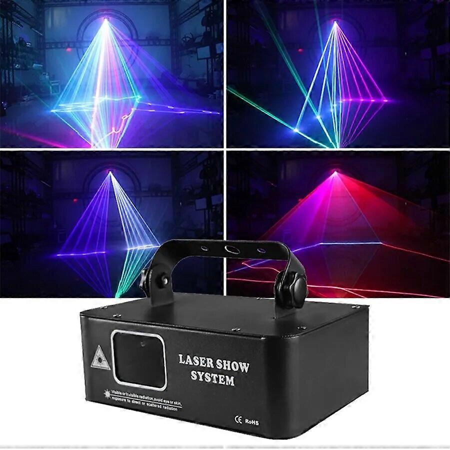 RGB Laser 500MW Beam Line Scanner Projector DMX Professional Disco DJ ...