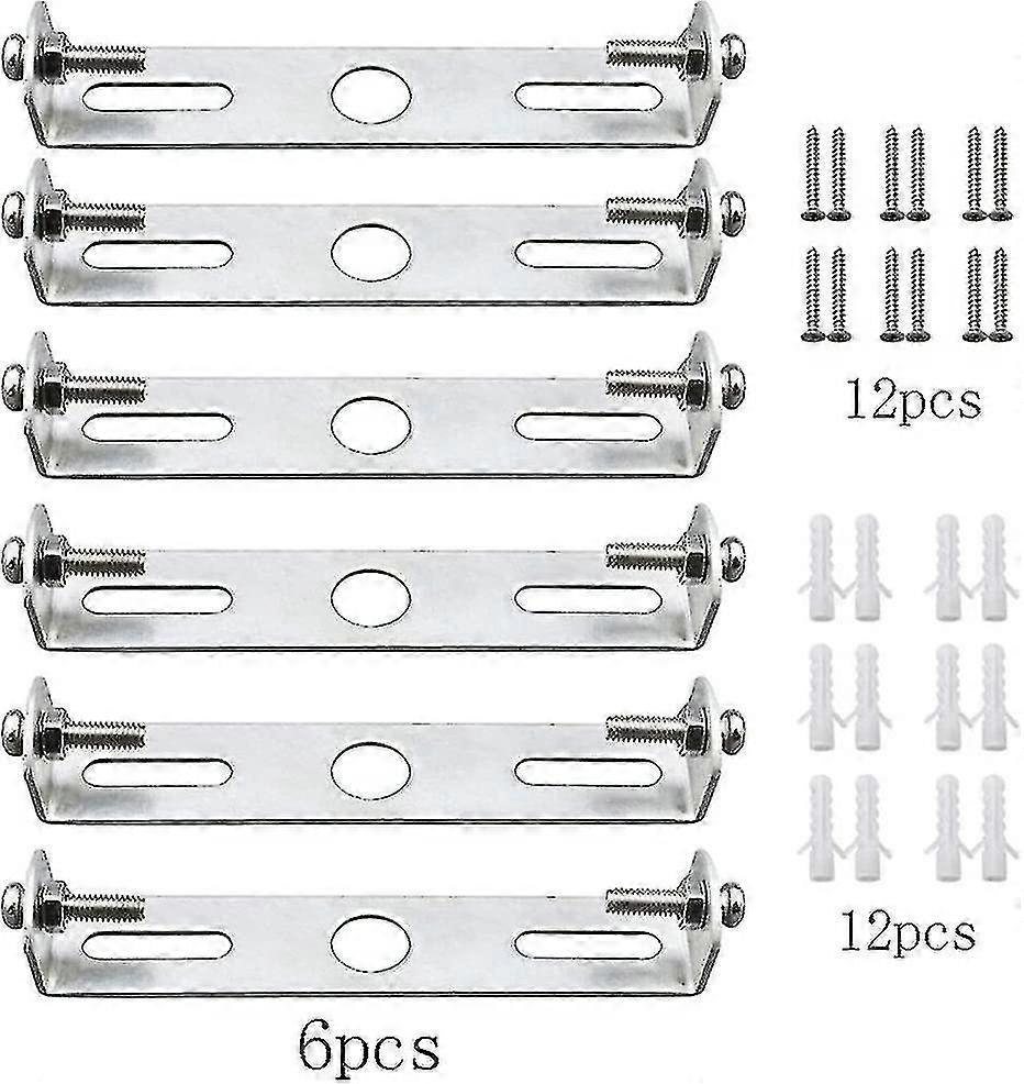 6 Pieces Ceiling Light Fixture Bracket Ceiling Light Plate Holder ...