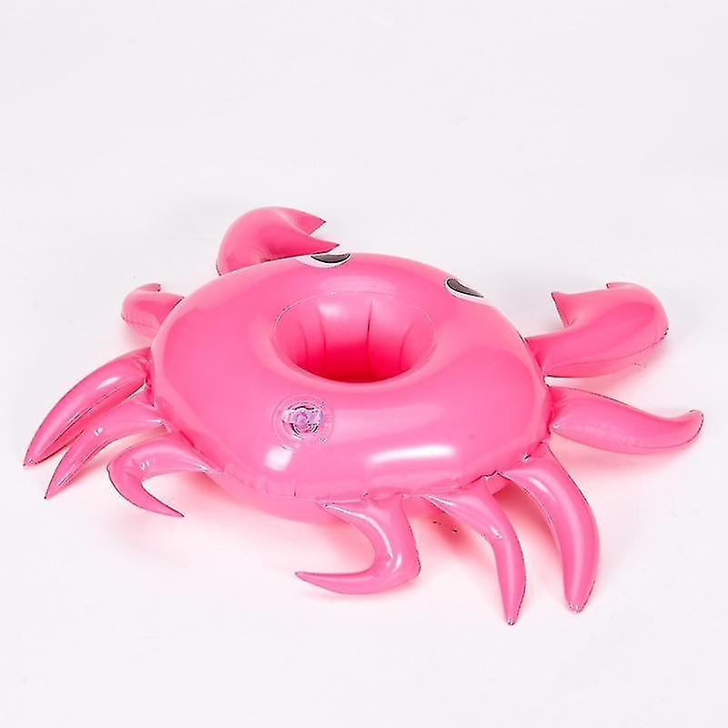 Inflatable Bouncer Accessories Crab Shape Drink Holder Float Swimming ...