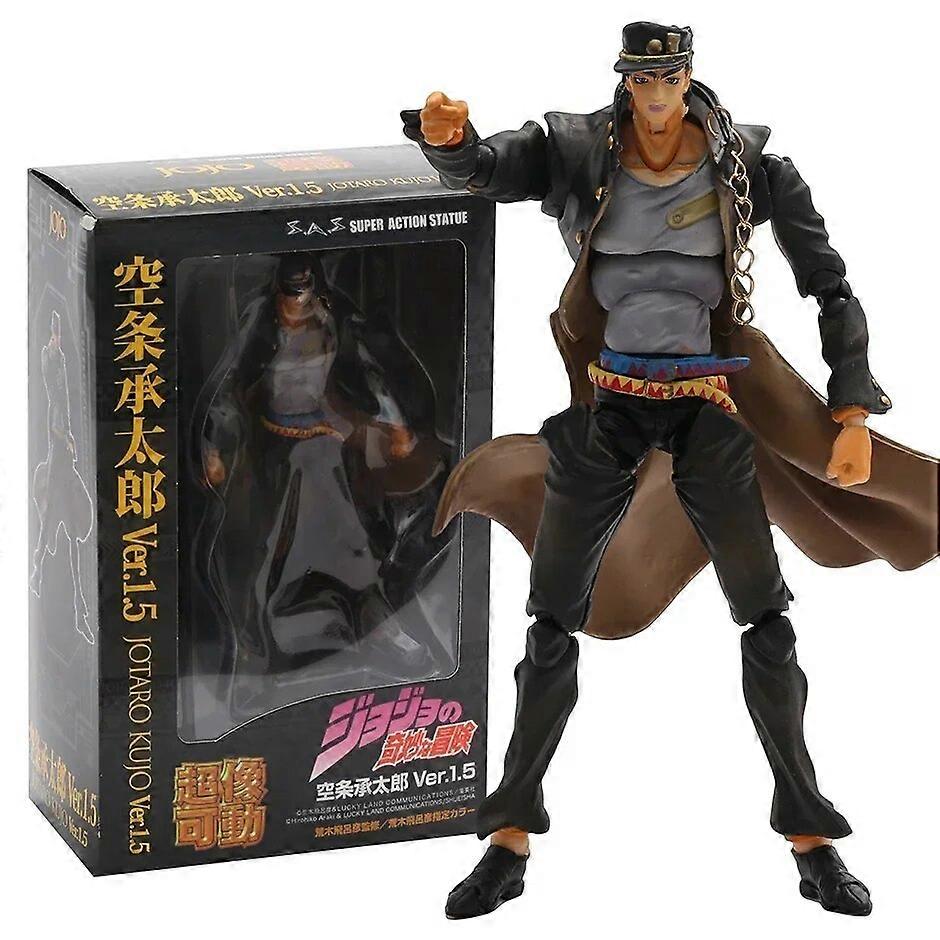 SAS JoJo's Bizarre Adventure Kujo Jotaro Second Action Figure Figurine ...