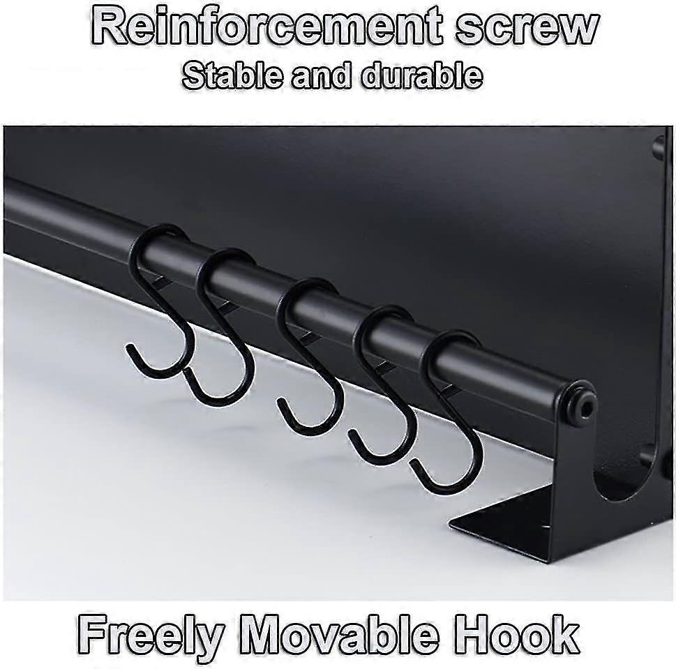 Kitchen Utensils Racks, Adhesive/drilling 2 Way Install Kitchen ...