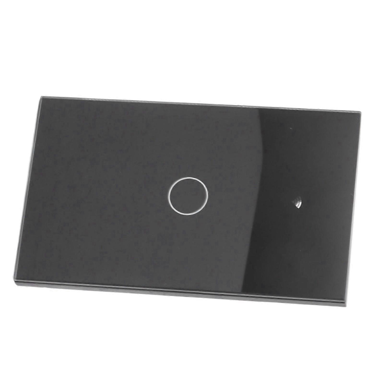 Black Smart Switch 1 Gang Universal WiFi Remote Control Touch Smart ...